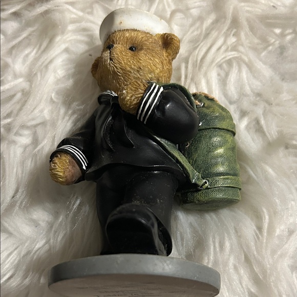 The Hamilton Collection | Other | Sailor Bear Figurine In Black And ...